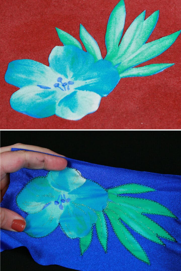 How to Applique Spandex - Spandex Simplified