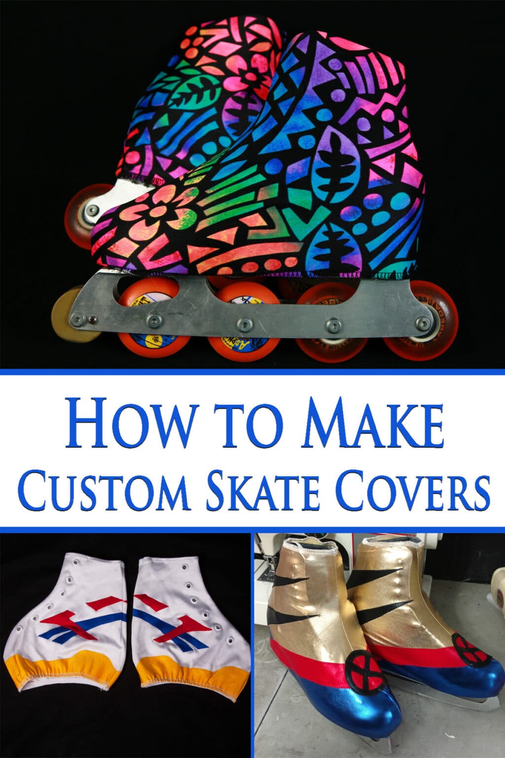 How to Make Skate Covers - Spandex Simplified