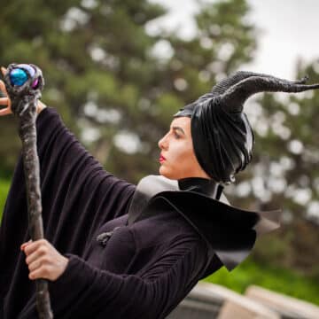 Maleficent's Headpiece - Spandex Simplified