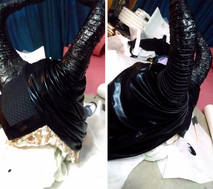 Maleficent's Headpiece - Spandex Simplified