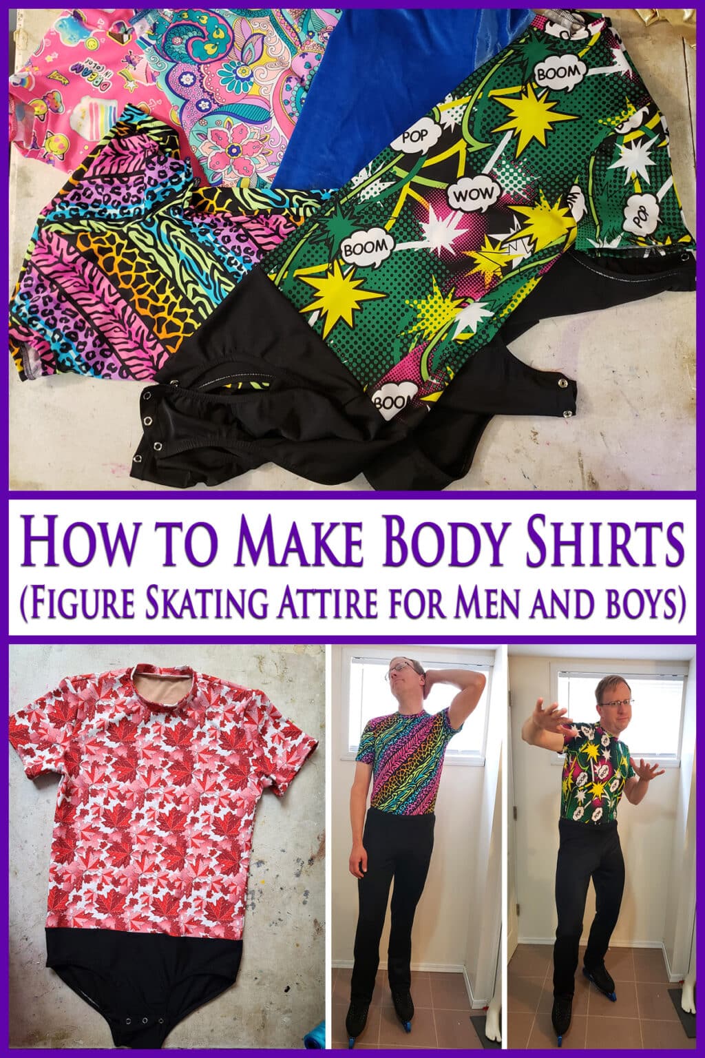 Bodyshirts for Male Figure Skaters - Spandex Simplified