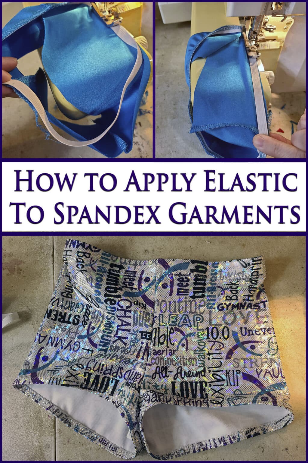 How to Apply Elastic to Spandex Garments - Spandex Simplified