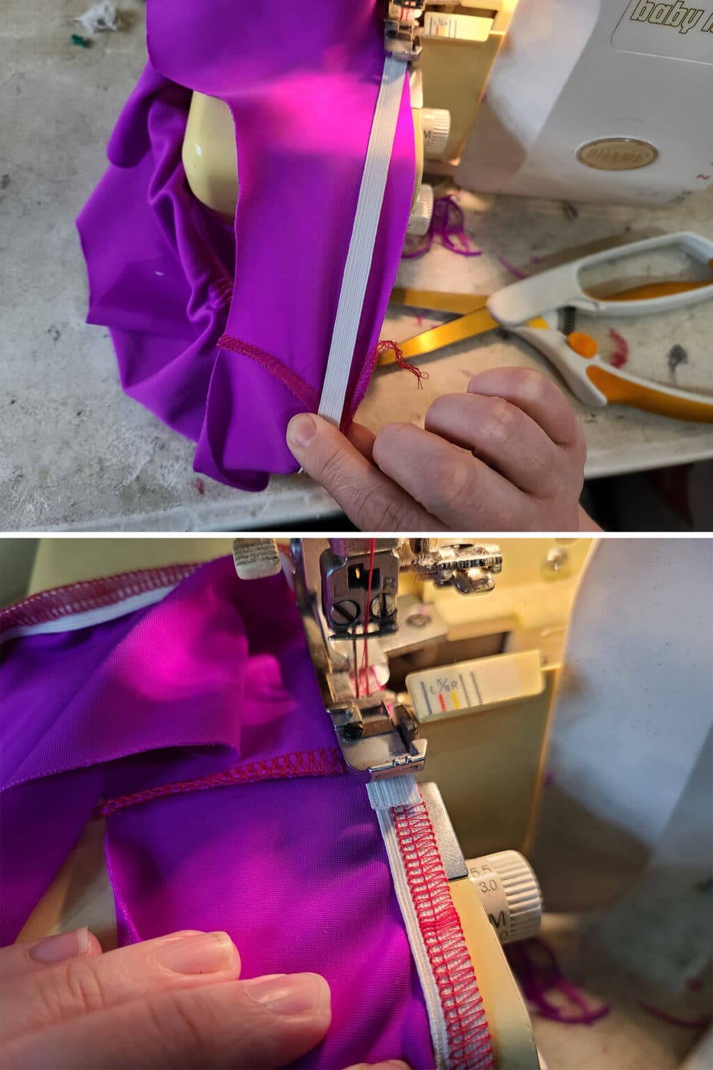 How to Apply Elastic to Spandex Garments - Spandex Simplified