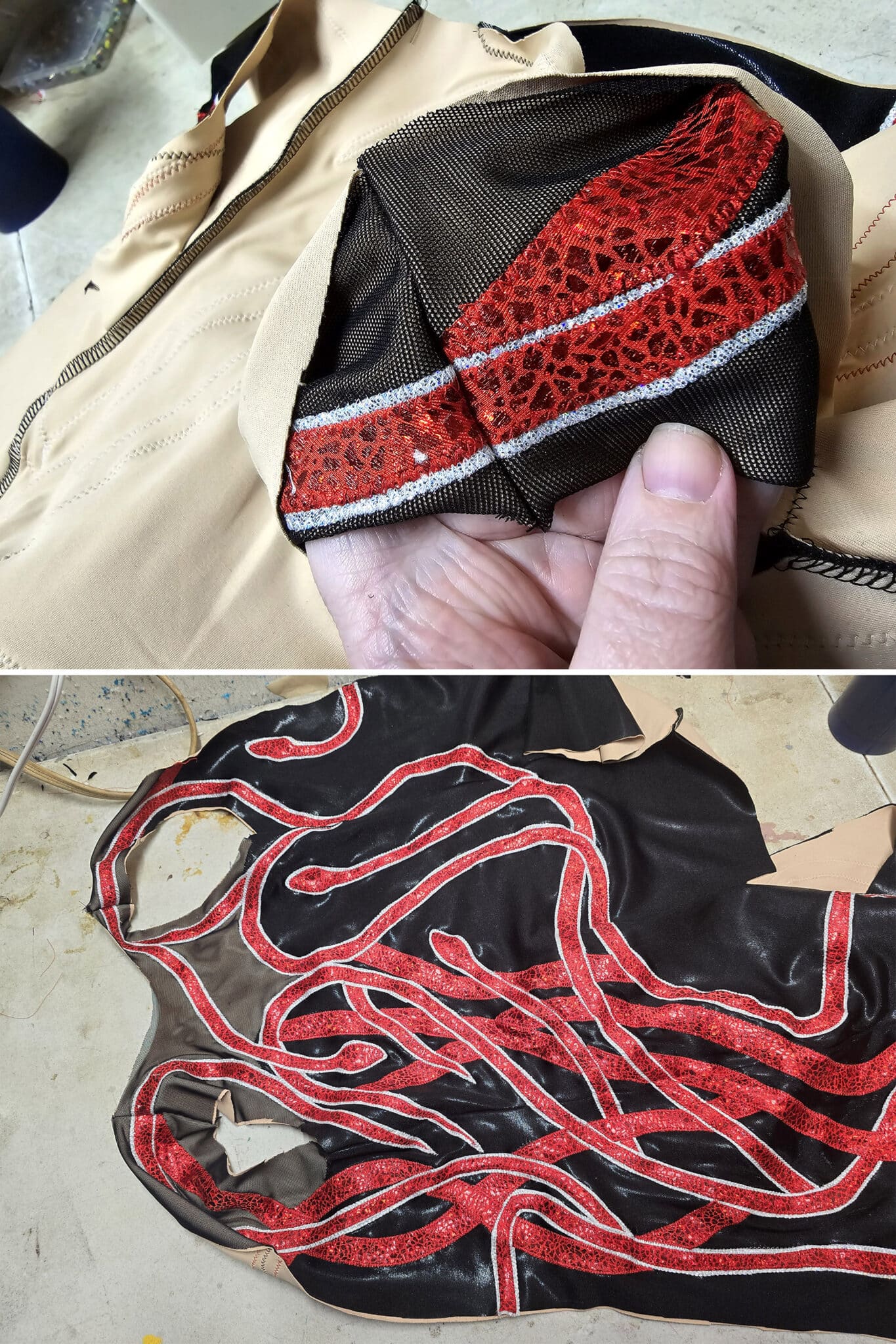 Taylor Swift Snakes Reputation Leotard Part 3 [Finishing] - Spandex ...